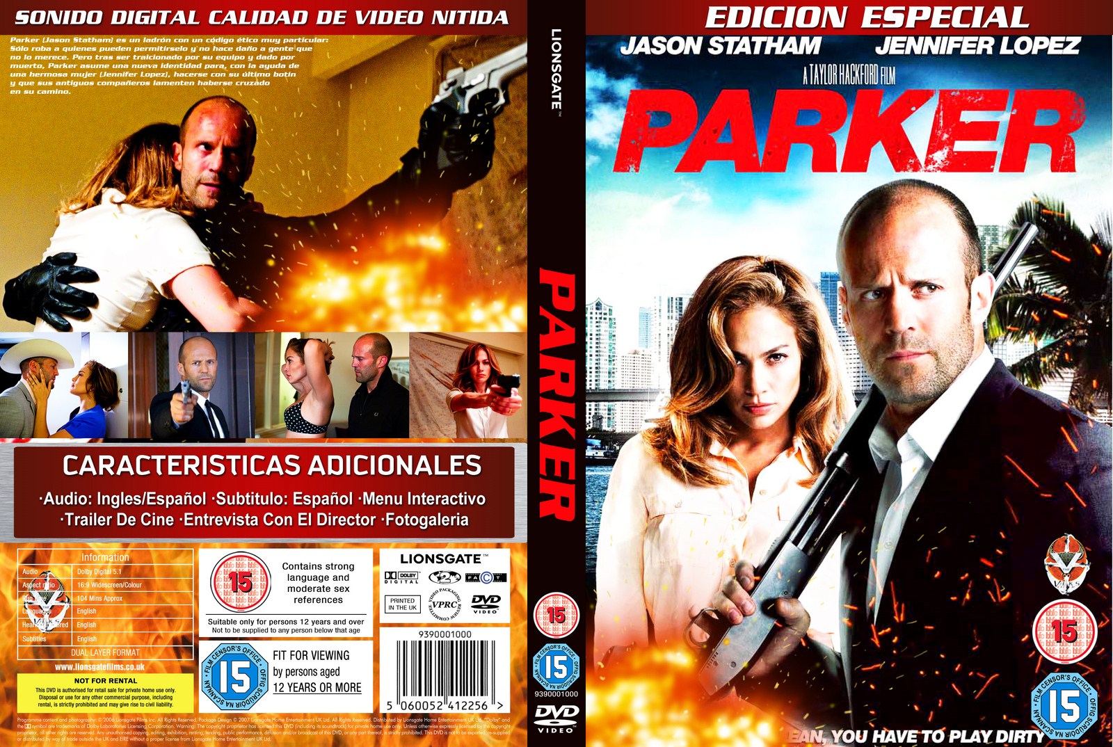Cover: parker dvd